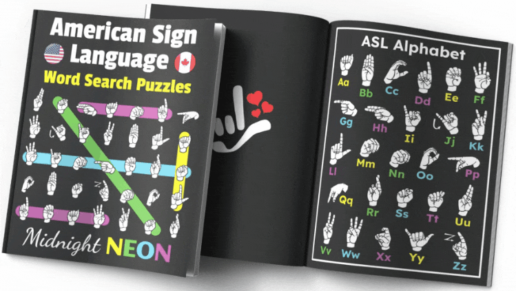 ASL Word Search #1 | Fingerspelling Recognition Skills - Able Lingo ASL