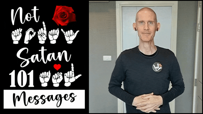 Not Today Satan | ASL Book Series - American Sign Language - Able Lingo ASL
