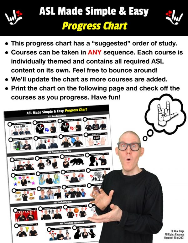 ASL Made Simple & Easy | Able Lingo ASL Resources
