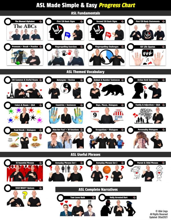 ASL Made Simple & Easy | Able Lingo ASL Resources