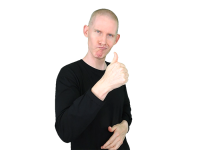 Thanks for your time. Have a terrific day! - Able Lingo ASL